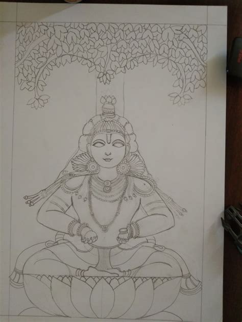 Navaneetha Krishna Kerala Mural Mural Krishna Kerala