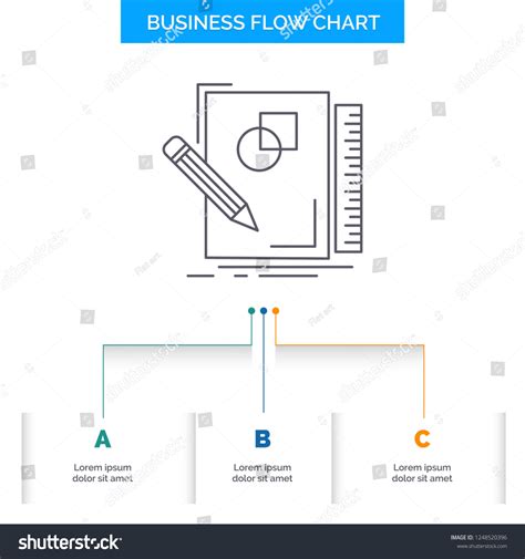 Sketch Sketching Design Draw Geometry Business เวกเตอร์สต็อก ปลอดค่า