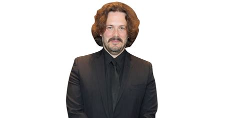 Edgar Wright Black Suit Half Body Buddy Celebrity Cutouts