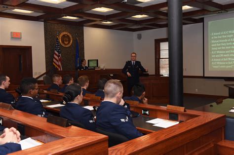 Order In The Court Airmen Serve As Jury For Mock Trial Fe Warren