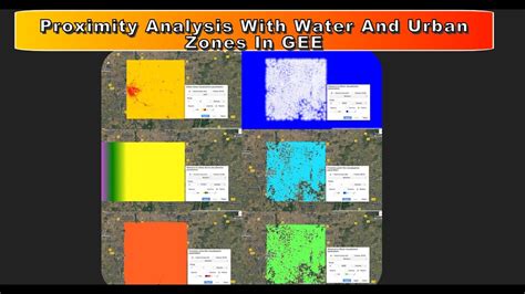Proximity Analysis With Water And Urban Zones In Gee Youtube