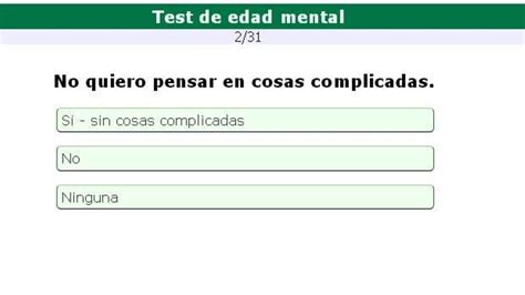 El Test De La Edad Mental Es Furor En Internet Infofueguina
