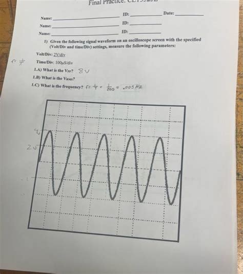 Solved Name Id Date Name Id Name Id 1 Given The