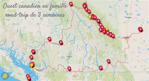 Ouest Canadien itinéraire conseil budget en famille