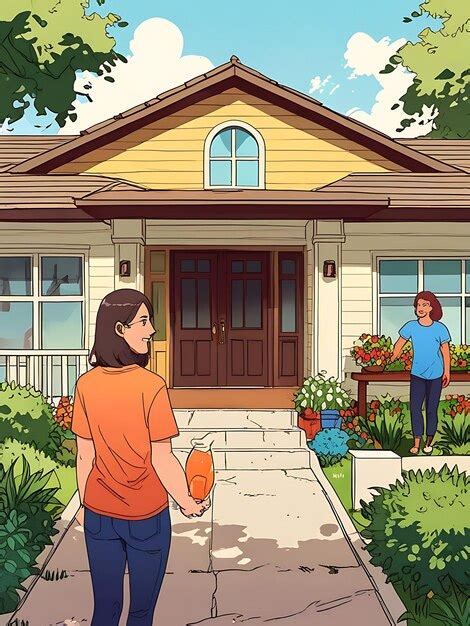 House Warming Poster Premium Ai Generated Image