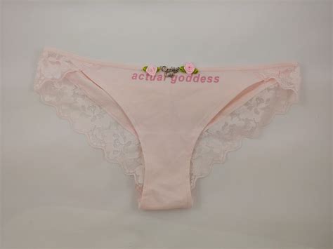 Pastel Pink Goddess Panties Daddys Girl Ddlg Fetish Kinky Etsy