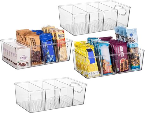 Free Shipping Clearspace Plastic Pantry Organization Bins With