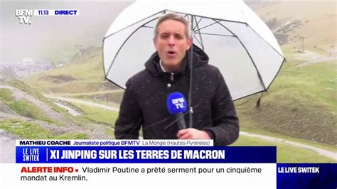 France Chine Emmanuel Macron Convie Xi Jinping Dans Les Hautes