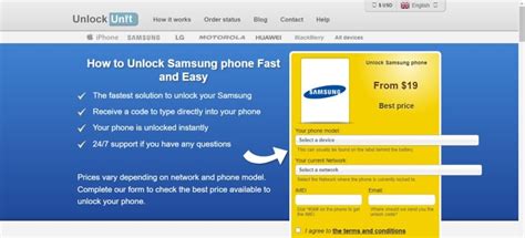Samsung Unlocking How To Network Unlock Samsung Galaxy S