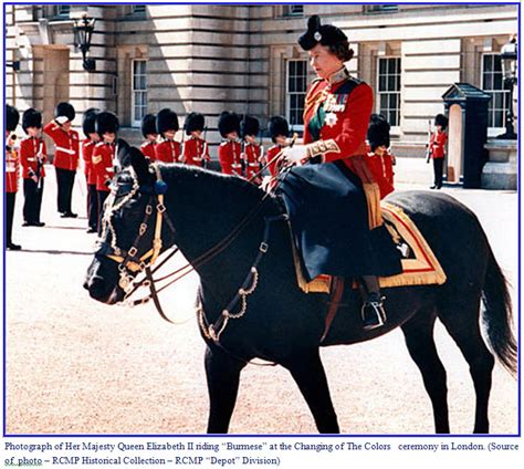 Rcmp And The Monarchy Rcmp Veterans Association Vancouver Division