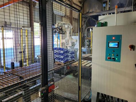 robotic depalletizing systems palletizing automation mesh automation