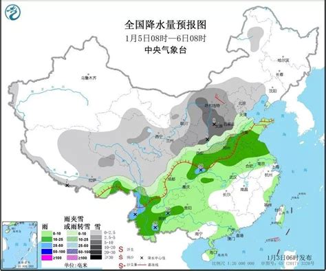 2020年首场大范围雨雪即将到来！每个省份都有份
