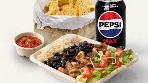 Deal Mad Mex Burrito Or Naked Burrito Corn Chips Or Churro Drink