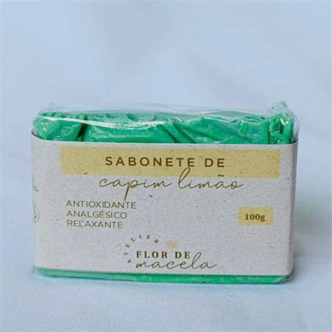 Sabonete de Capim Limão Atelier Flor de Macela