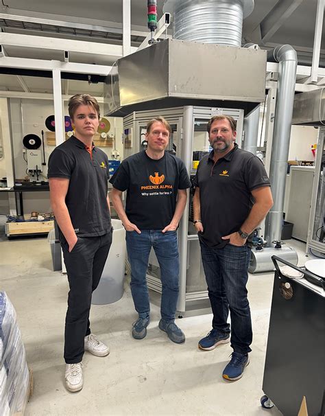 Pheenix Alpha Visiting Pressing Plant In Helsinki