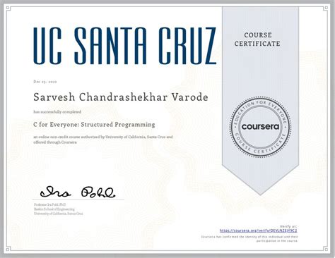 Sarvesh Varode On Linkedin Got A Certification In Structured
