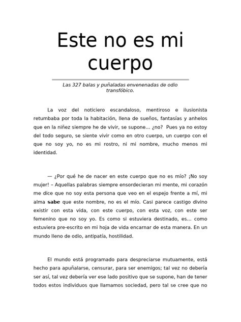 Ejemplo De Crónica Pdf