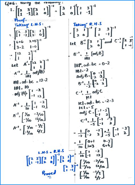 Adamjee Coaching Matrices And Determinants Exercise 23