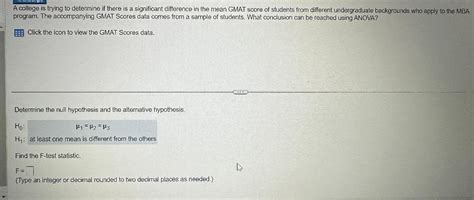 solved find the f test statistic and p value do we reject