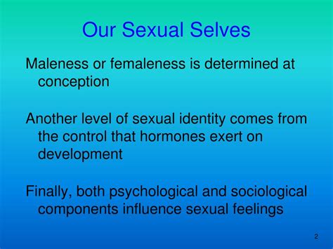 Ppt Our Sexual Selves Powerpoint Presentation Free Download Id1775843