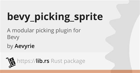 bevy picking sprite — rust game dev lib rs