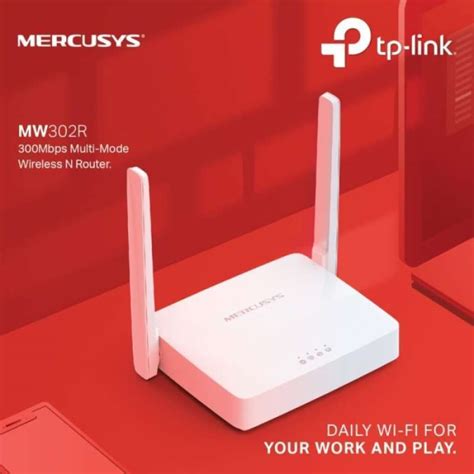 Promo Mercusys Mw302r 300mbps Multi Mode Wireless N Router Diskon 23