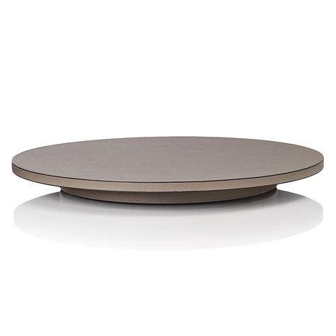 GioBagnara Lazy Susan Rotating Tray Mud Artedona