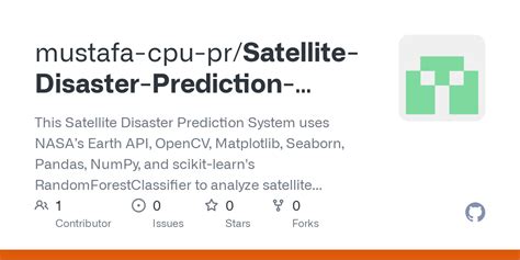 Satellite Disaster Prediction System Satellite Disaster Prediction