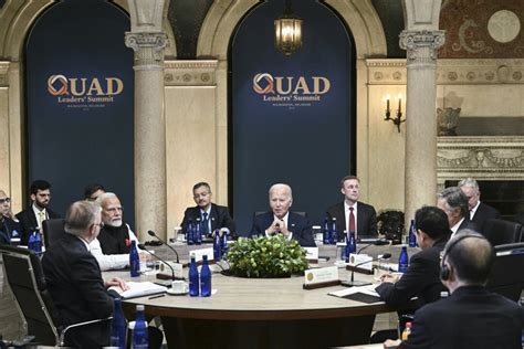 Biden Tells Quad Leaders At Summit China Is ‘testing Us The Epoch Times