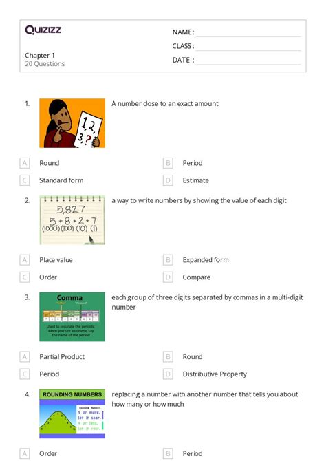 50 Ordering Three Digit Numbers Worksheets For 4th Grade On Quizizz