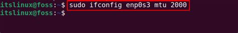 How To Change MTU Size In Linux Its Linux FOSS