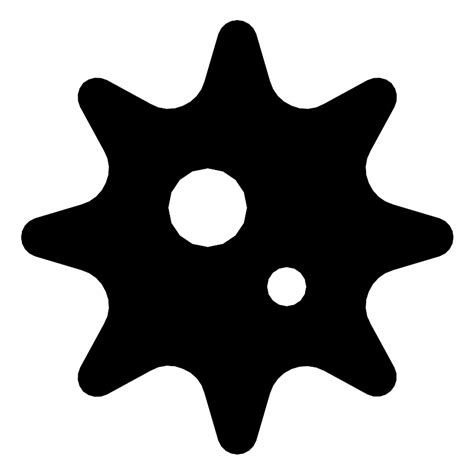 Virus Solid Vector SVG Icon SVG Repo