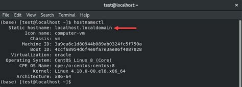 How To Change Hostname On CentOS 8 RHEL 8
