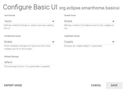 BasicUI Frustrating Me Beginners OpenHAB Community