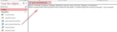 vba excel access interactions entre excel et access avec adodb