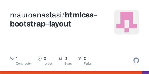 Github Mauroanastasihtmlcss Bootstrap Layout
