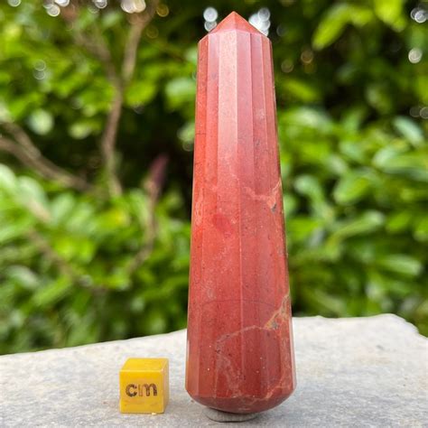 Red Jasper Faceted Massage Wand My Lost Gems