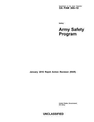 Department Of The Army Pamphlet DA PAM 385 10 Safety Army Safety
