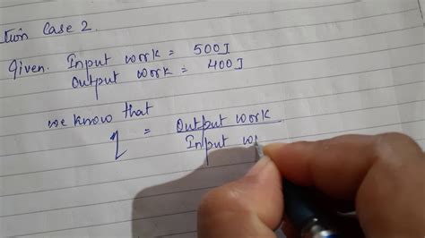 Calculating Efficiency YouTube