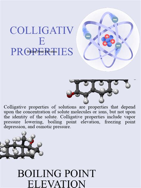 Boiling Point Elevation Pdf Physical Chemistry Physical Sciences