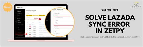 Useful Tips Solve Lazada Sync Error In Zetpy