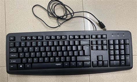 Rapoo Nk2600 Wired Keyboard Computers And Tech Parts And Accessories