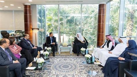بوابة روز اليوسف أمين عام رابطة العالم الإسلامي يستقبل الوفد الإعلامي