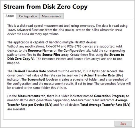 Flexrio Disk Transfer Speed Benchmark Ni Community