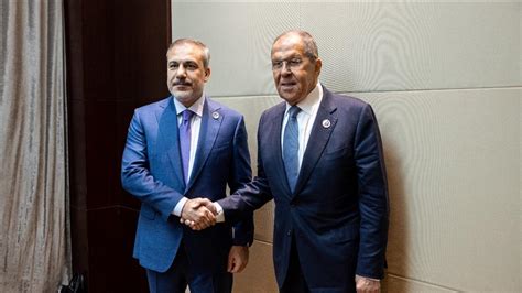 Turkish Russian Foreign Ministers Discuss Bilateral Ties Cooperation