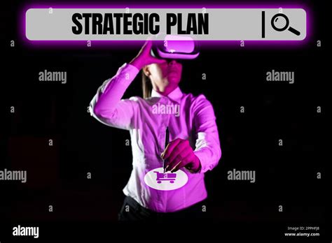 Hand Writing Sign Strategic Plan Internet Concept The Leadership And Business Command Coaching