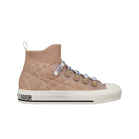 W 디올 워크앤디올 스니커즈 누드 매크로까나쥬 테크니컬 메쉬 Dior Kream