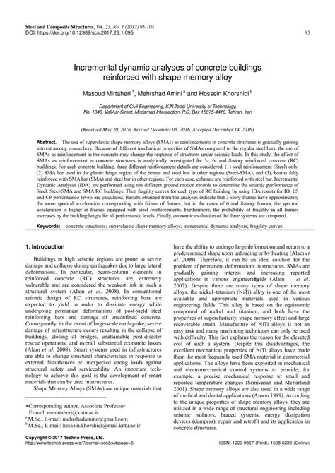 Pdf Incremental Dynamic Analyses Of Concrete Buildings Reinforced