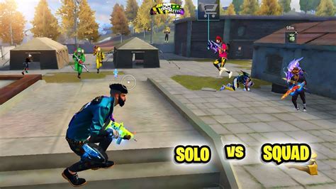 Solo Vs Squad Rank Match In Alpine Map Youtube