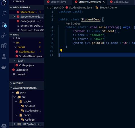 Package Rename Support Issue Jiangdequan Vscode Java Ide Github